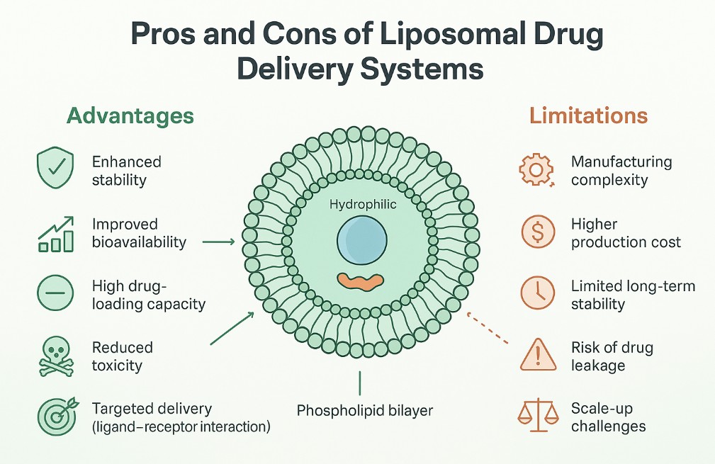 A Complete Guide to the Benefits & Drawbacks of Liposomal Drug Delivery - BOC Sciences